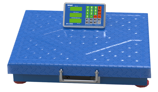 Весы беспроводные Гарант ВПН-300АБ (торговые/напольные) купить на OZON по низкой цене (3139437151)