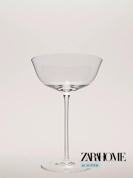 Фужер ZARA HOME "CRYSTALLINE SPARKLING WINE GLASS", 300 мл купить c ...