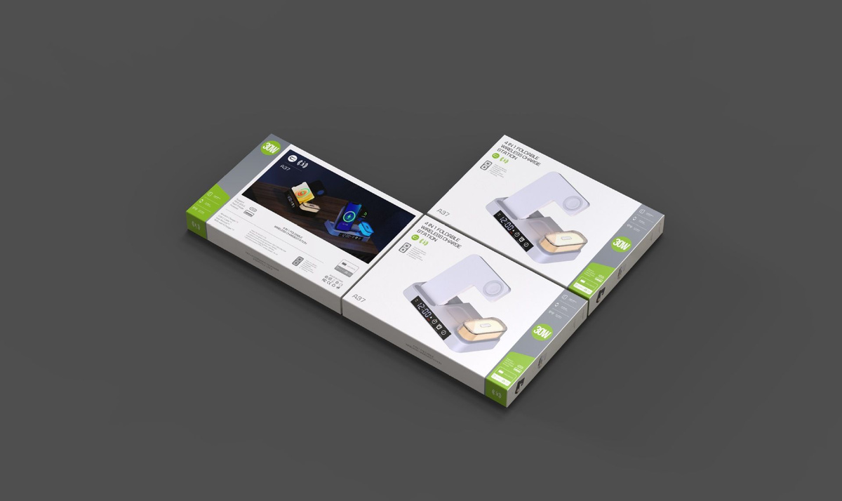 Беспроводное зарядное устройство Для мобильных телефонов, Для наушников ...