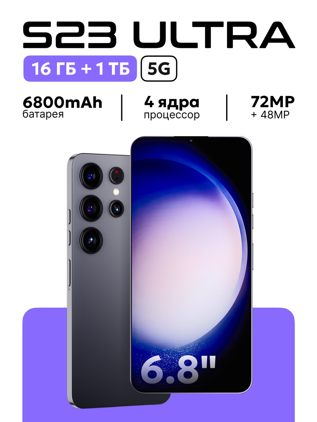 Смартфон GK Retail SM-A165F/DS 25 1 ТБ 16 ГБ Коричневый, Зеленый OLED ...