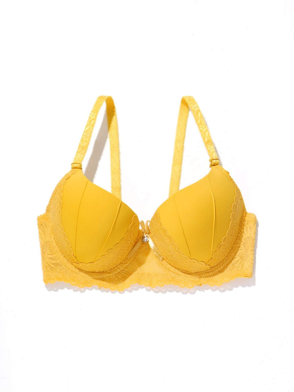 Бюстгальтер Женский, размер 75B фиалковый Полиамид, Эластан Повседневный Китай Крючки купить c ...