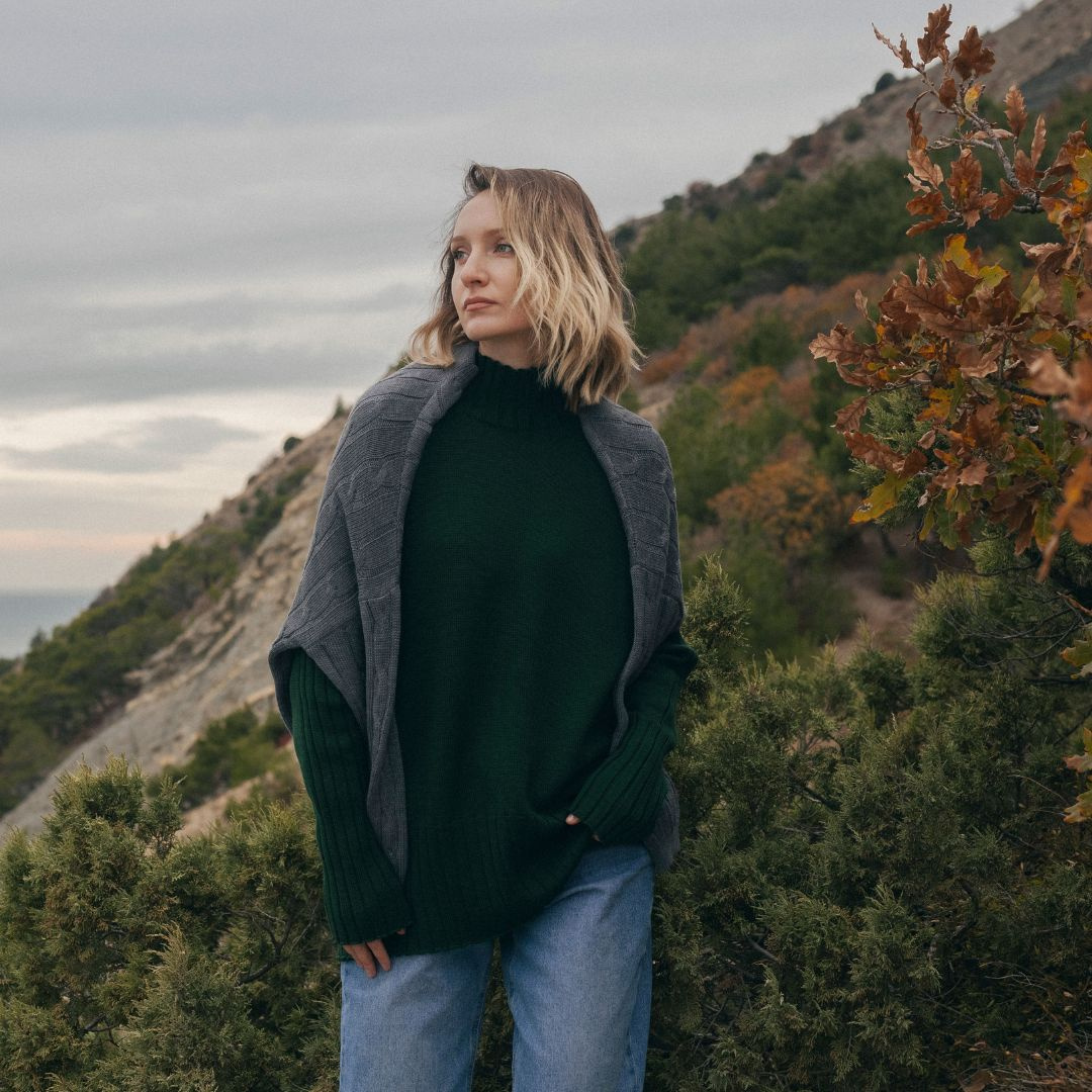 Водолазка EVA NATURE Merino Wool купить на OZON по низкой цене (1846557738)