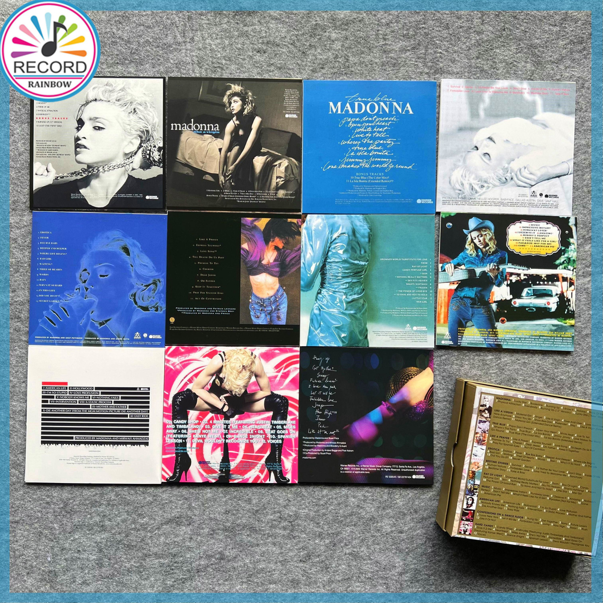 CD Madonna The Complete Studio Albums 1983-2008 11-CDs Box Set запечатанный совершенно новый ...