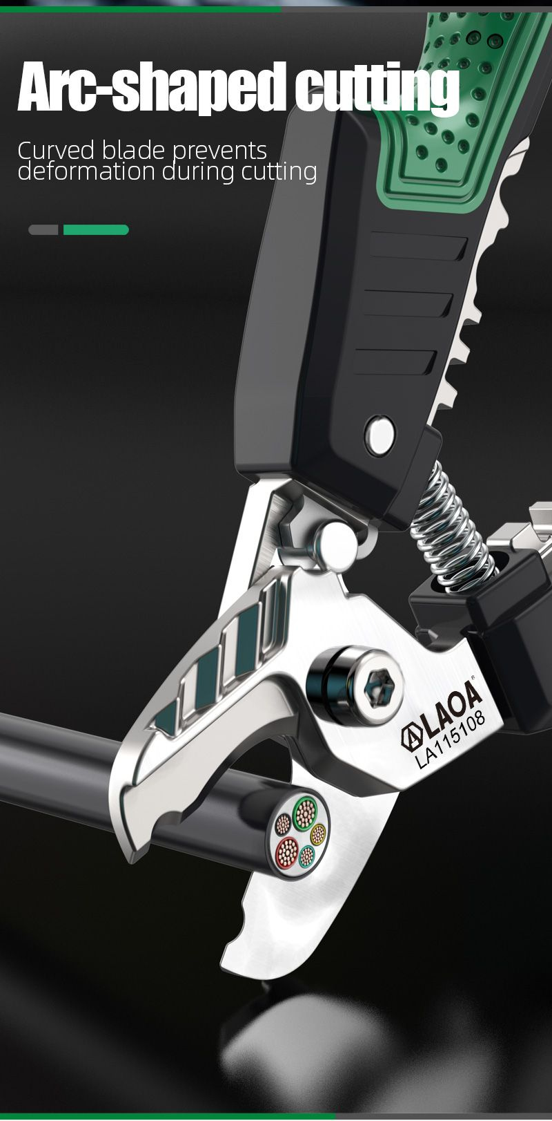 Кабелерез ручной многофукциональный 8 дюймов, LAOA 1 шт.Нержавеющая сталь купить на OZON по ...