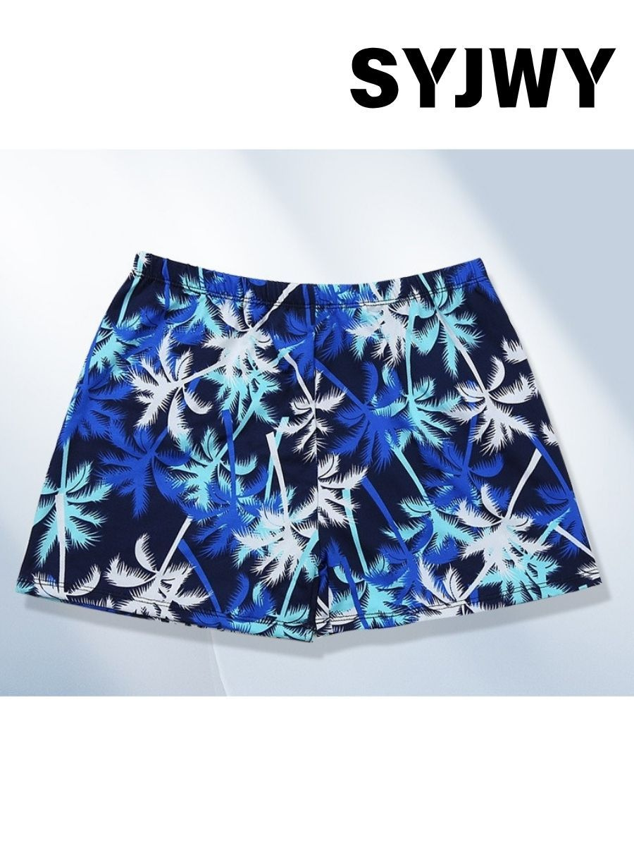Плавки Мужской SYJYW шорты Полиэфирное волокно разноцветный, размер 52 Средняя Шнуровка Китай ...