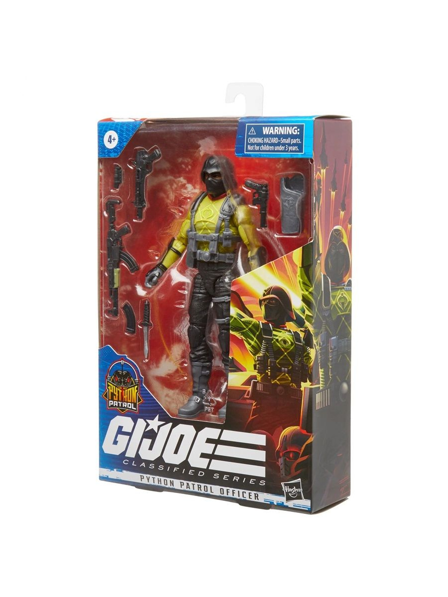 фигурки Hasbro 6 Inch G.I. Joe Classified Series Action Figures Cobra Officer (Python Patrol)#56 ...