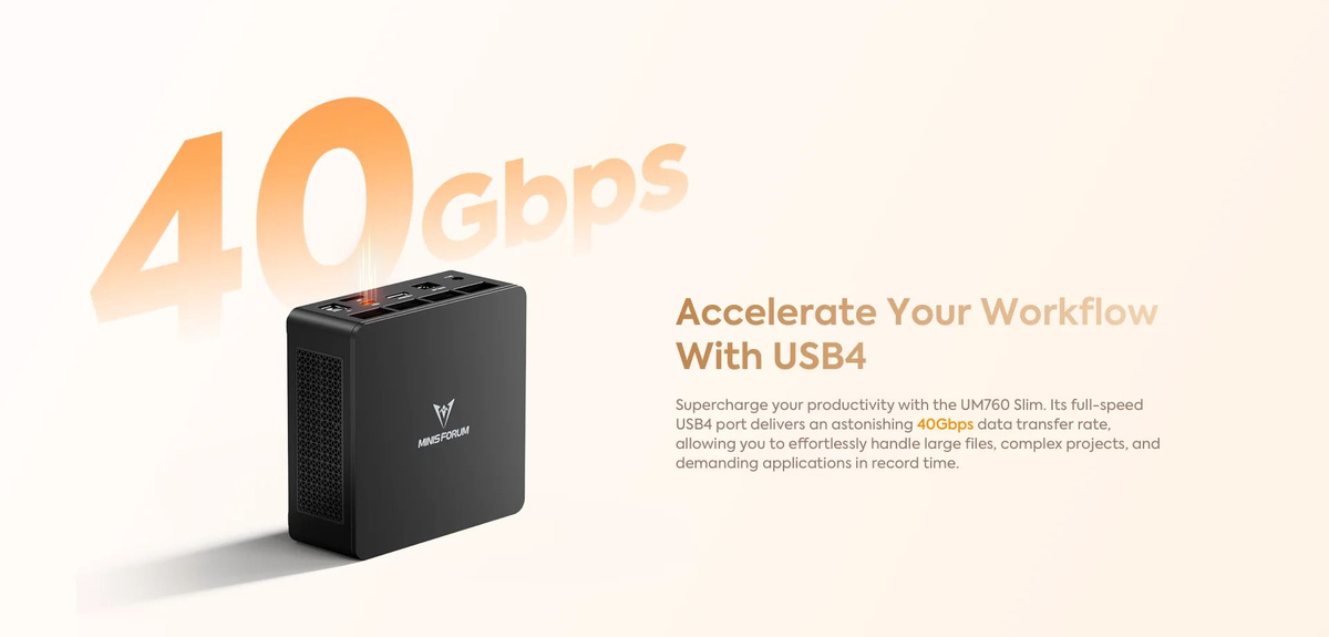 MINISFORUM Мини-ПК (AMD Ryzen 5 7640HS, RAM 16 ГБ, SSD 512 ГБ, AMD ...