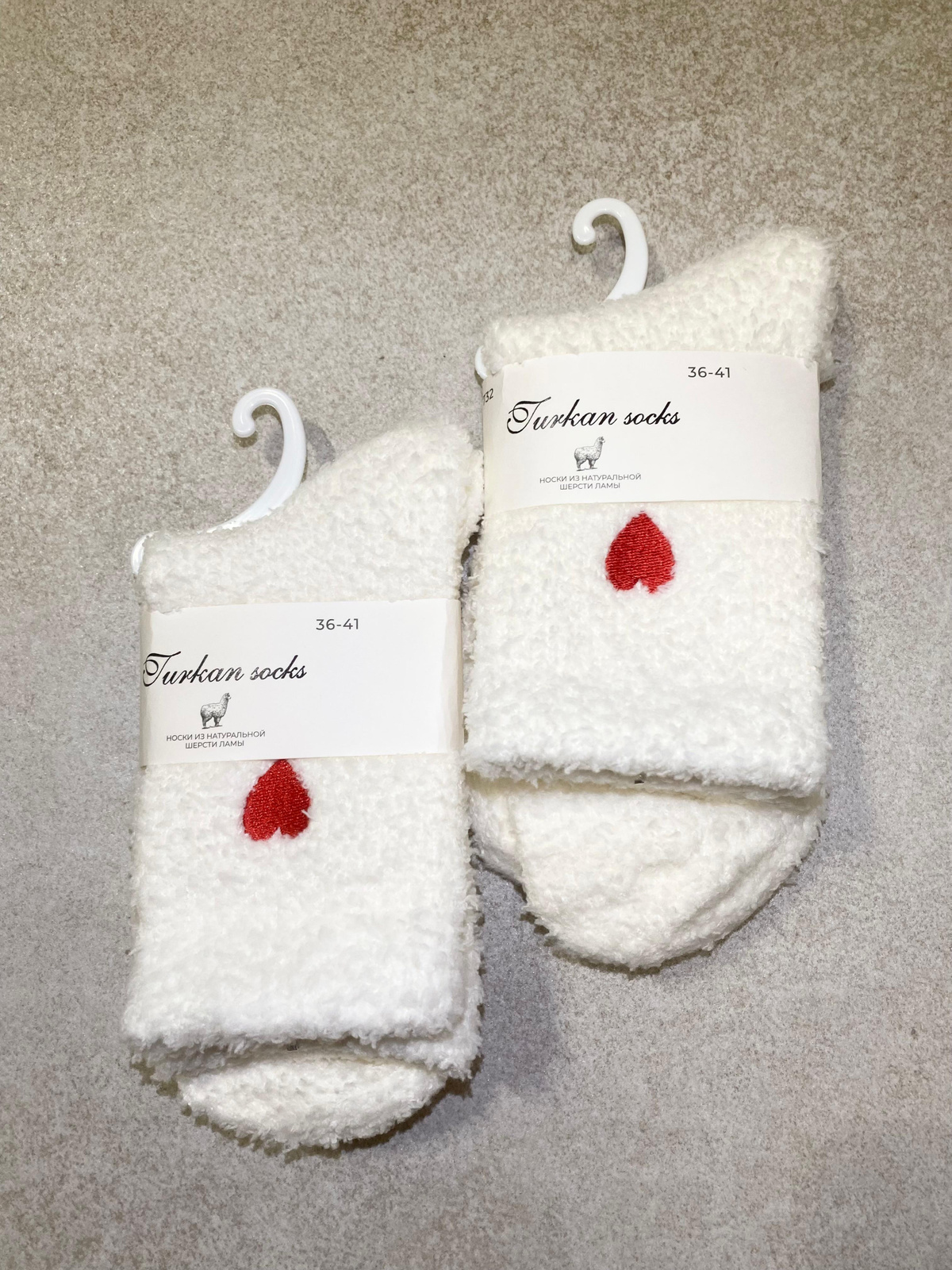 Носки Женский, размер 36, 38 Лайкра, Хлопок Демисезон белый Домашний Китай купить c доставкой на ...