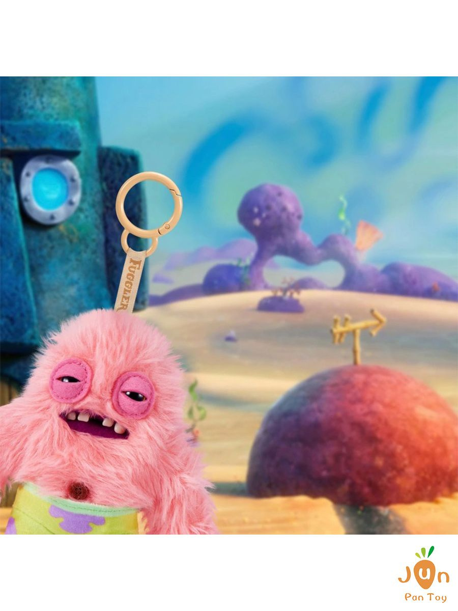 Spin Master Fuggler SpongeBob Keychain Patrick / Детская плюшевая ...