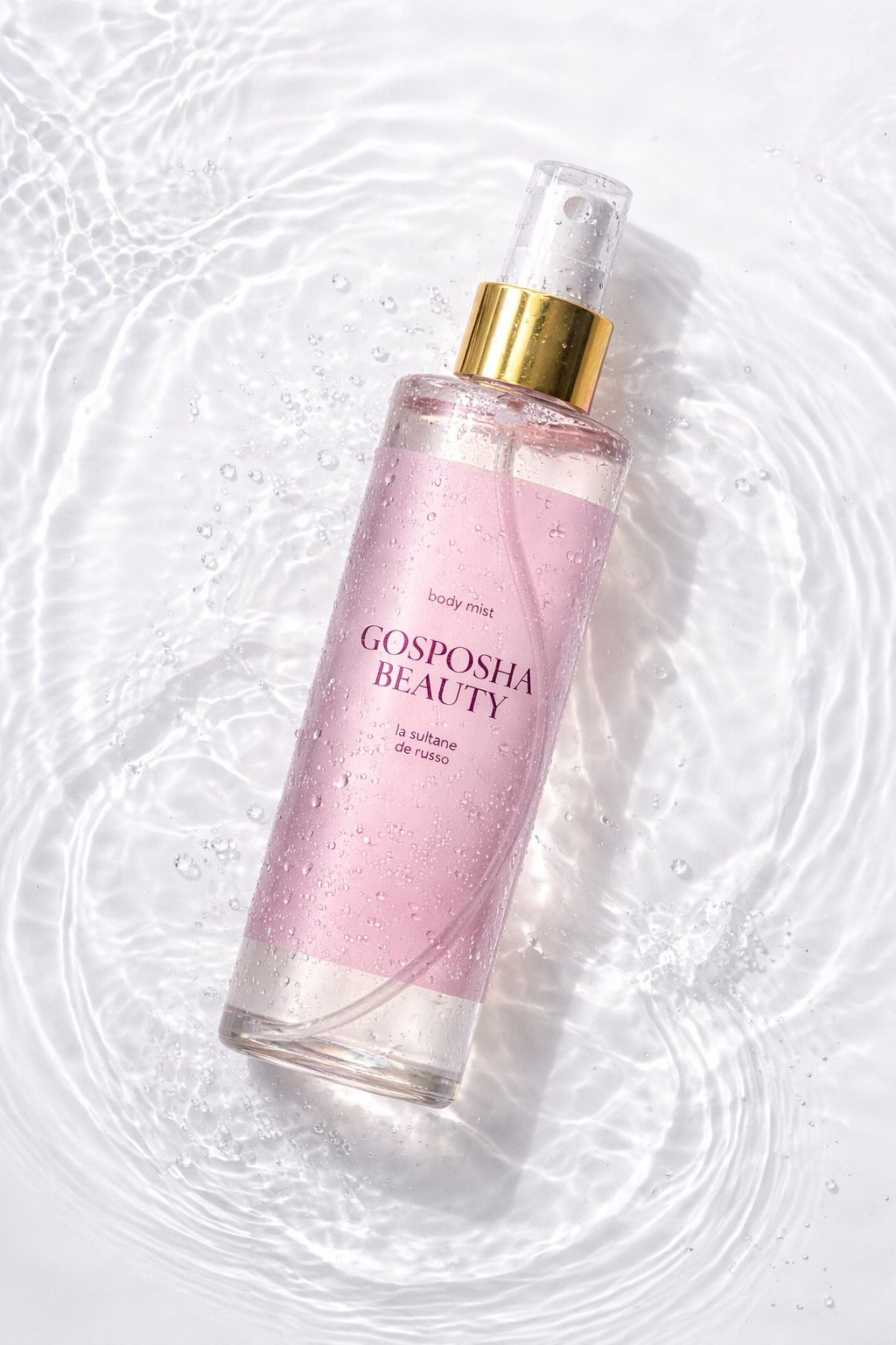 Набор мистов без блесток Gosposha Beauty Sultan, Cookie, Orange 3 шт по ...