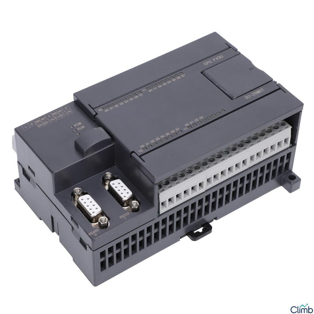 Контроллер PLC FX3U-28MR 16 входов 12 выходов релейный выход с ...