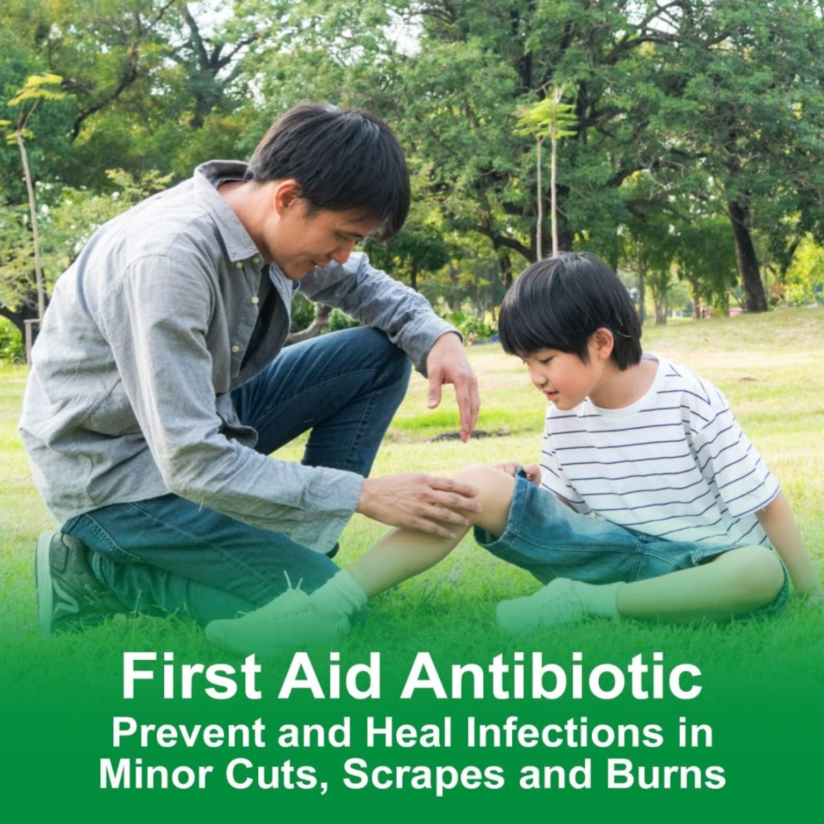 Мазь с тройным антибиотиком triple antibiotic Careall Bacitracin Zinc ...