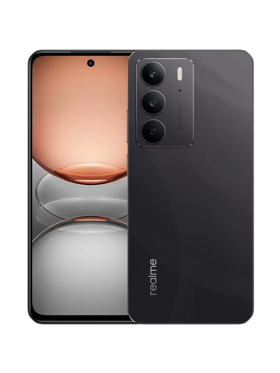 Смартфон realme C60x 128 ГБ 8 ГБ Черный 6.72 IPS C75 8+128 Black купить ...