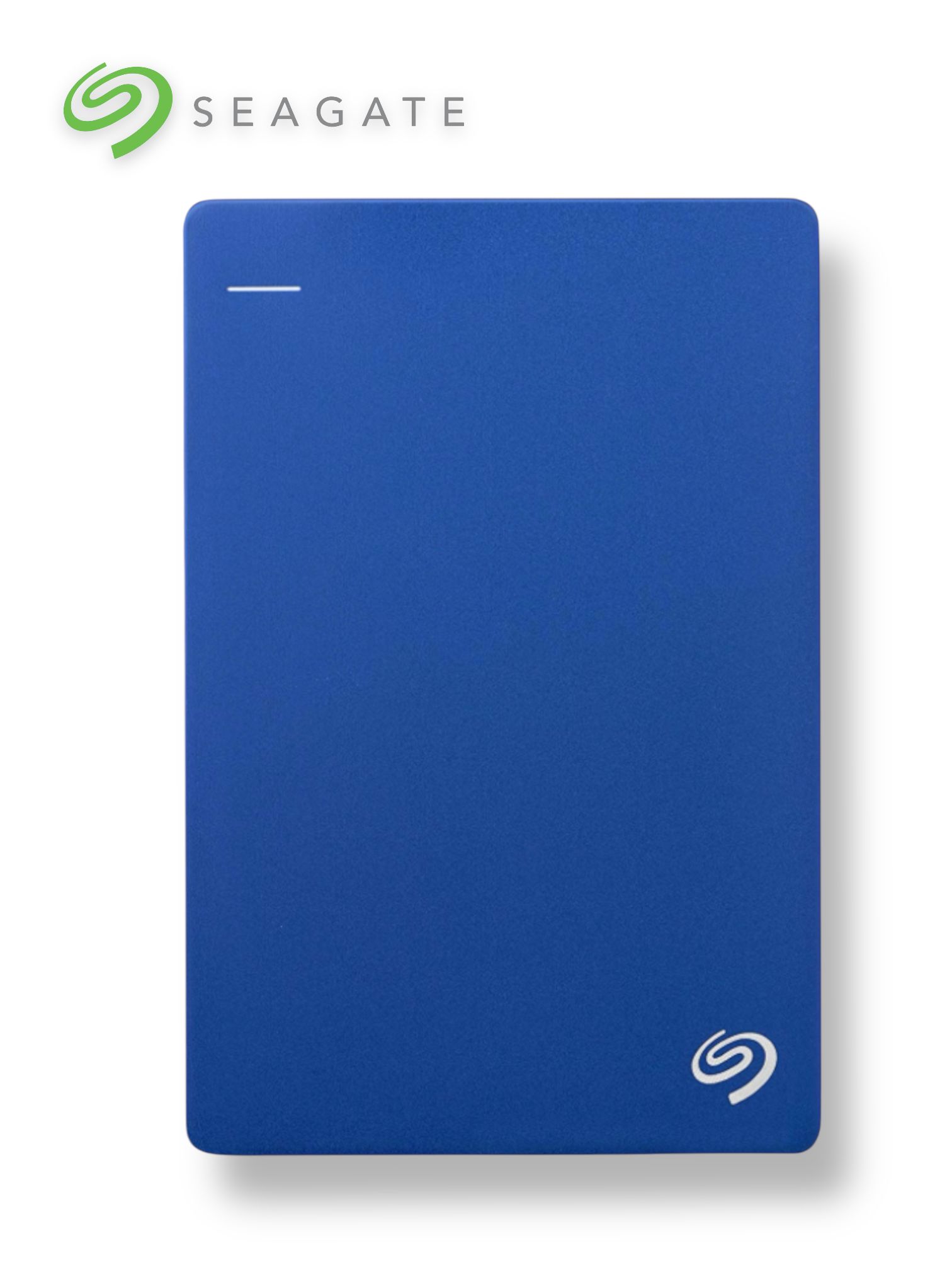 Seagate 2 ТБ Внешний жесткий диск Backup Plus Slim (SRD00F1), Металл ...