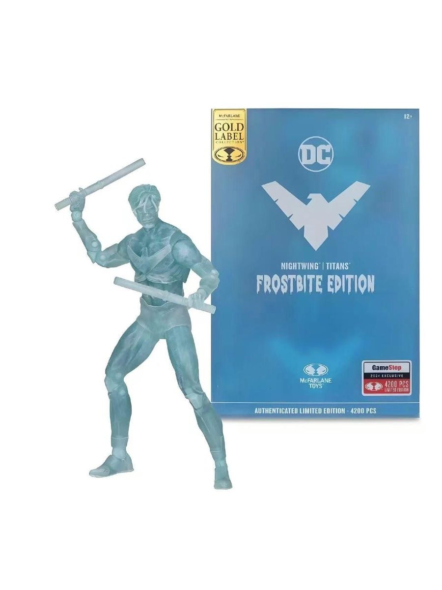 McFarlane Toys DC 7-дюймовая кукла Nightwing Dick Grayson Frostbite ...