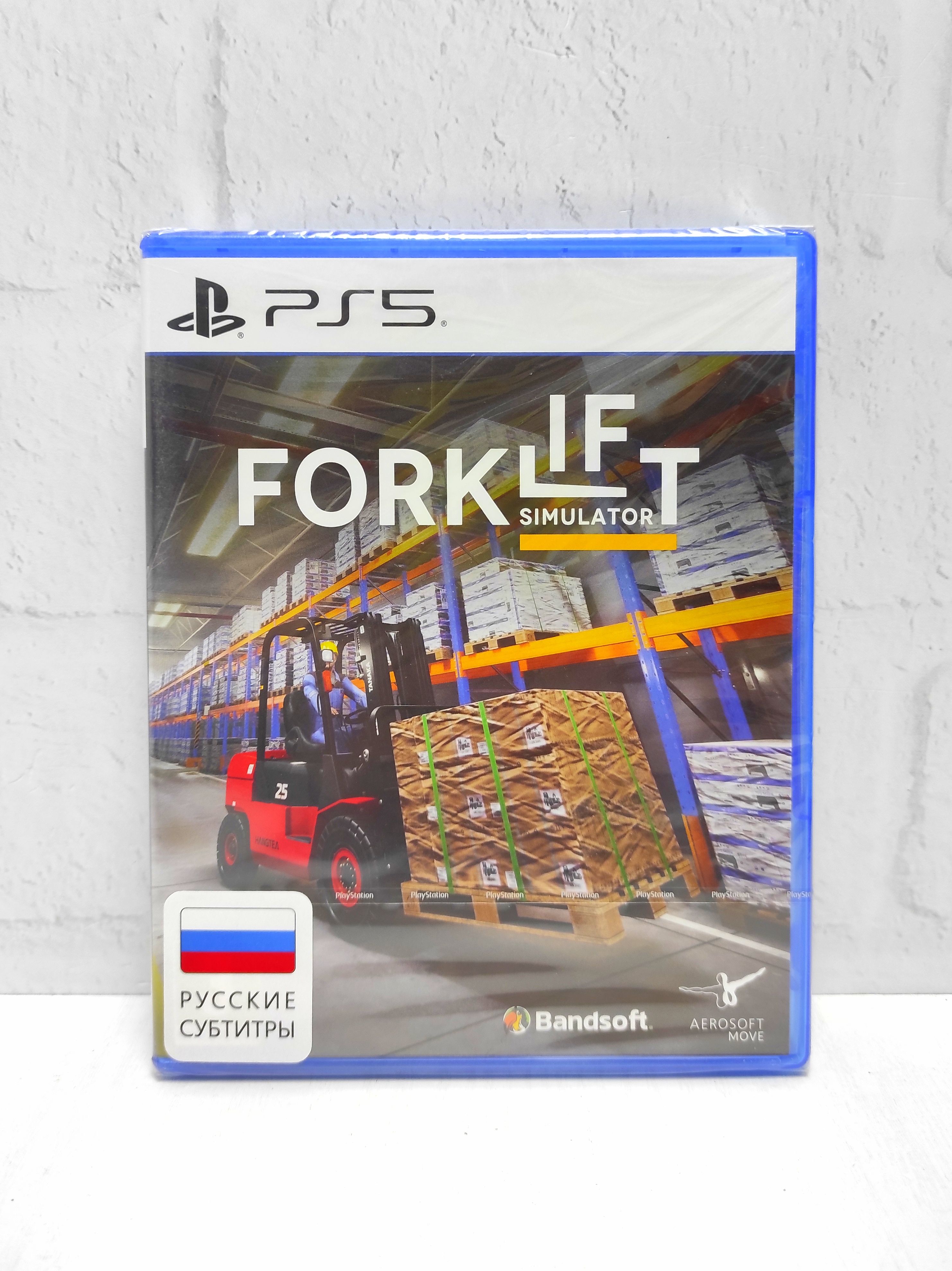 Forklift Simulator Русские субтитры PPSA 21808 Видеоигра на диске PS5 ...