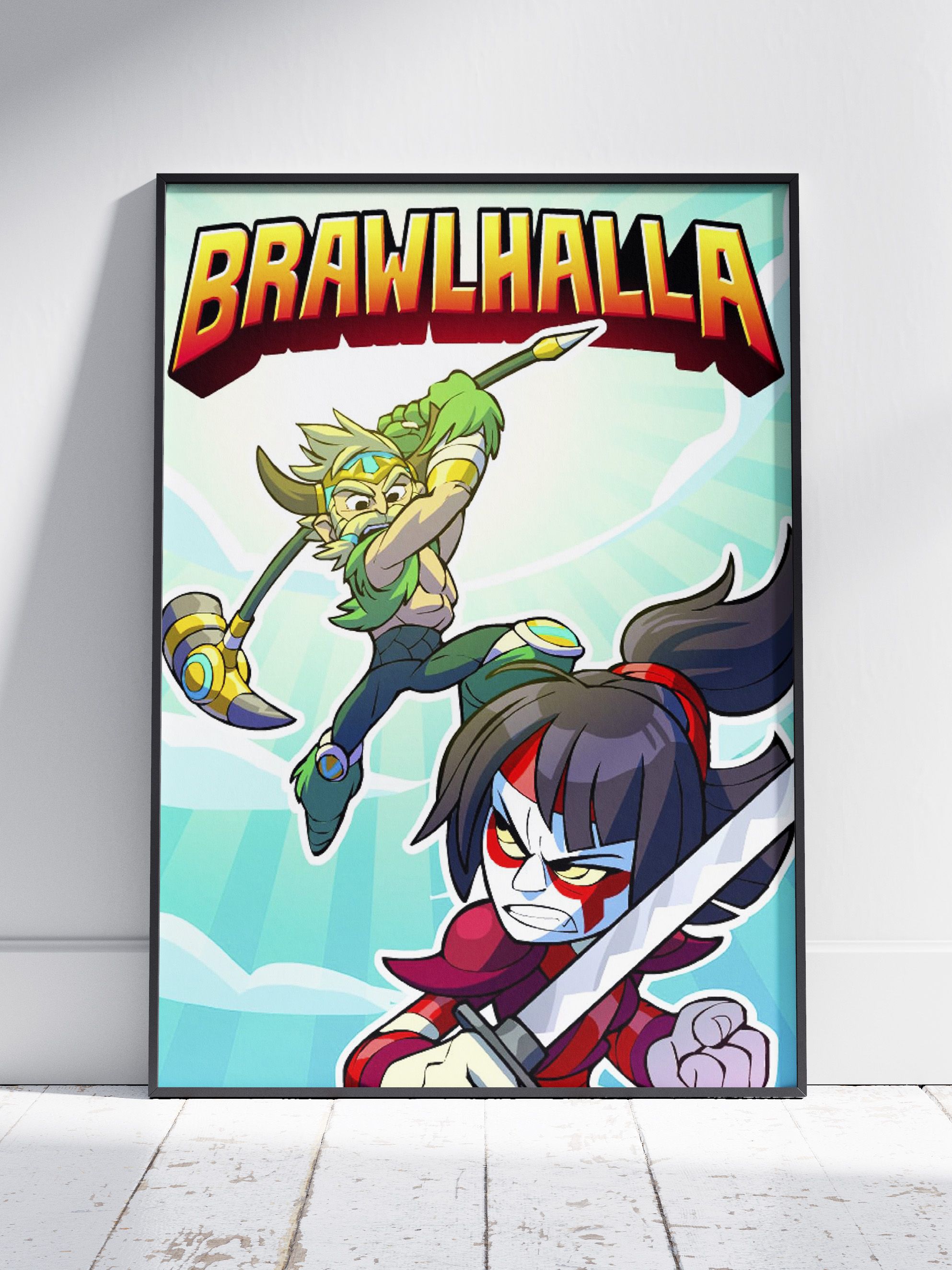 Постер HEAVEN POSTER Люди, Арт Brawlhalla 5, 42 30 купить c доставкой ...