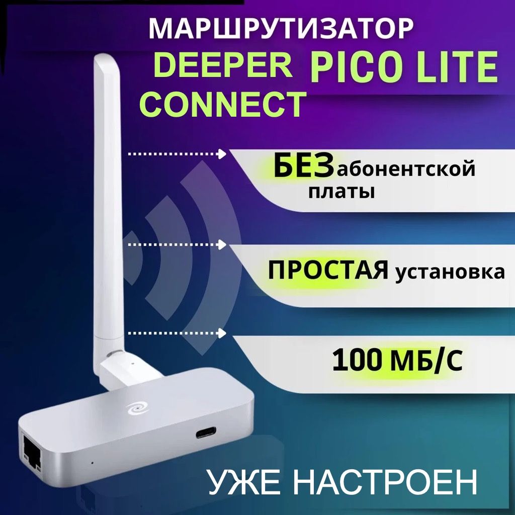 Deeper Network Роутер Deeper Connect Pico Lite уже настроен купить на ...