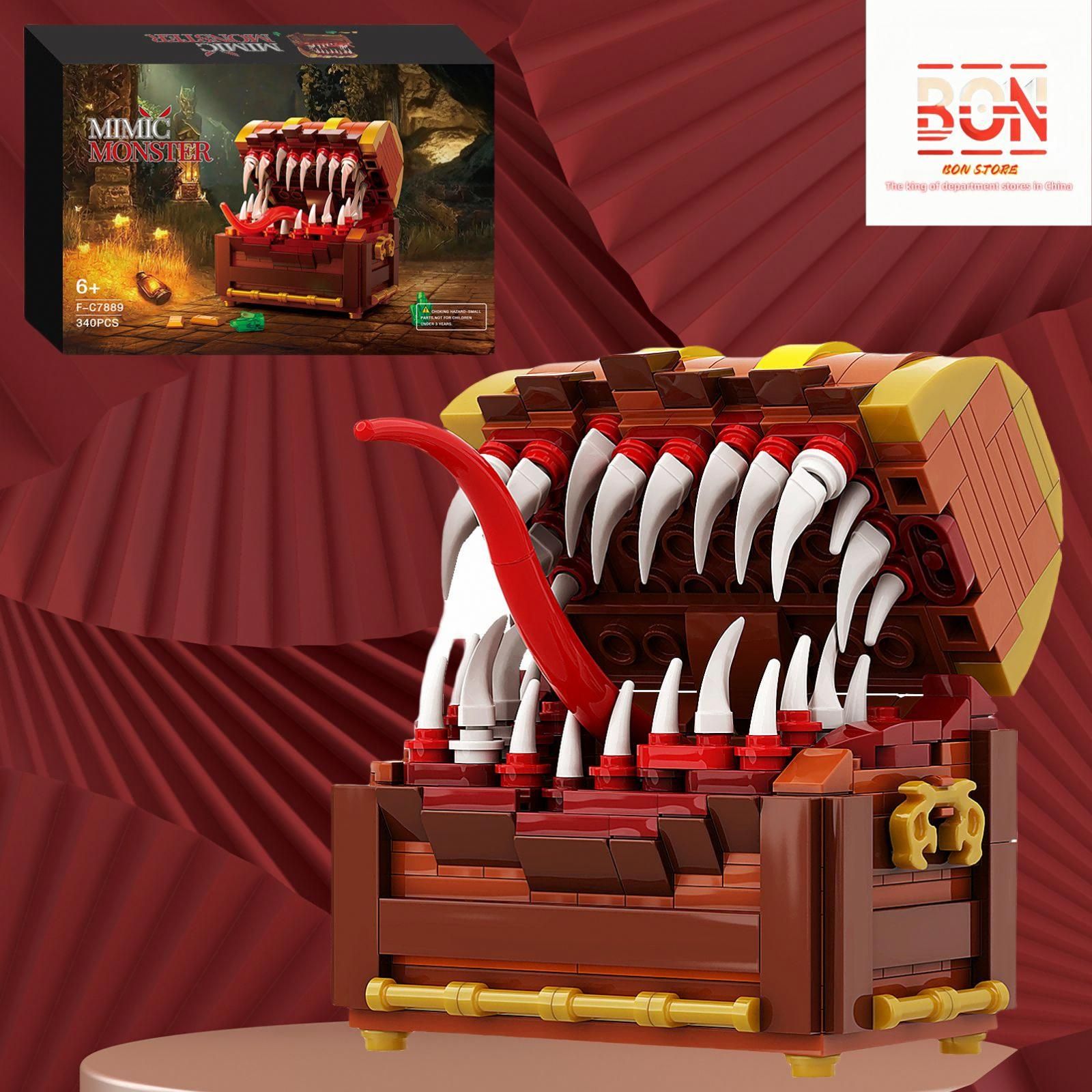 игрушки из строительных блоко,MOC Pirate Mimic Chest Final Treasure ...