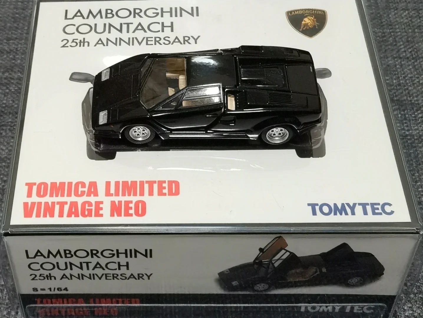 Tomytec TLV LV-N Lamborghini Countach LP400 Black Легковая модель ...