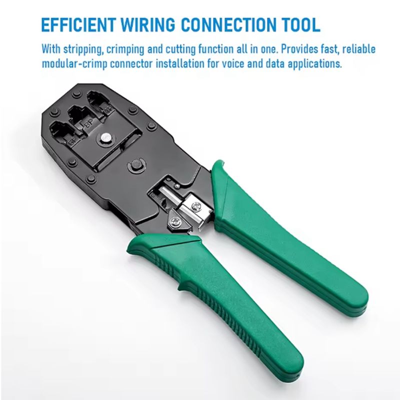 RJ45 Crimper RJ11 Оборный Инструмент Ethernet Network LAN Cable Cutter ...
