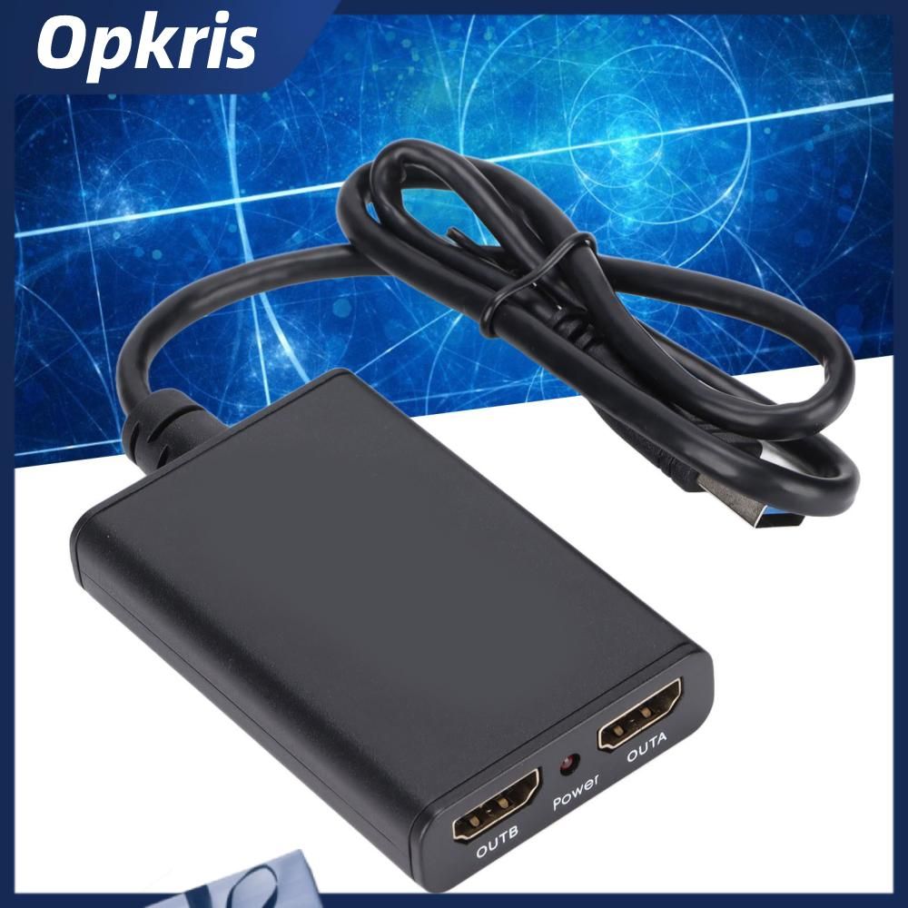 USB адаптер, Двухканальный HD видеоадаптер, для работы и развлечений купить на OZON по низкой ...