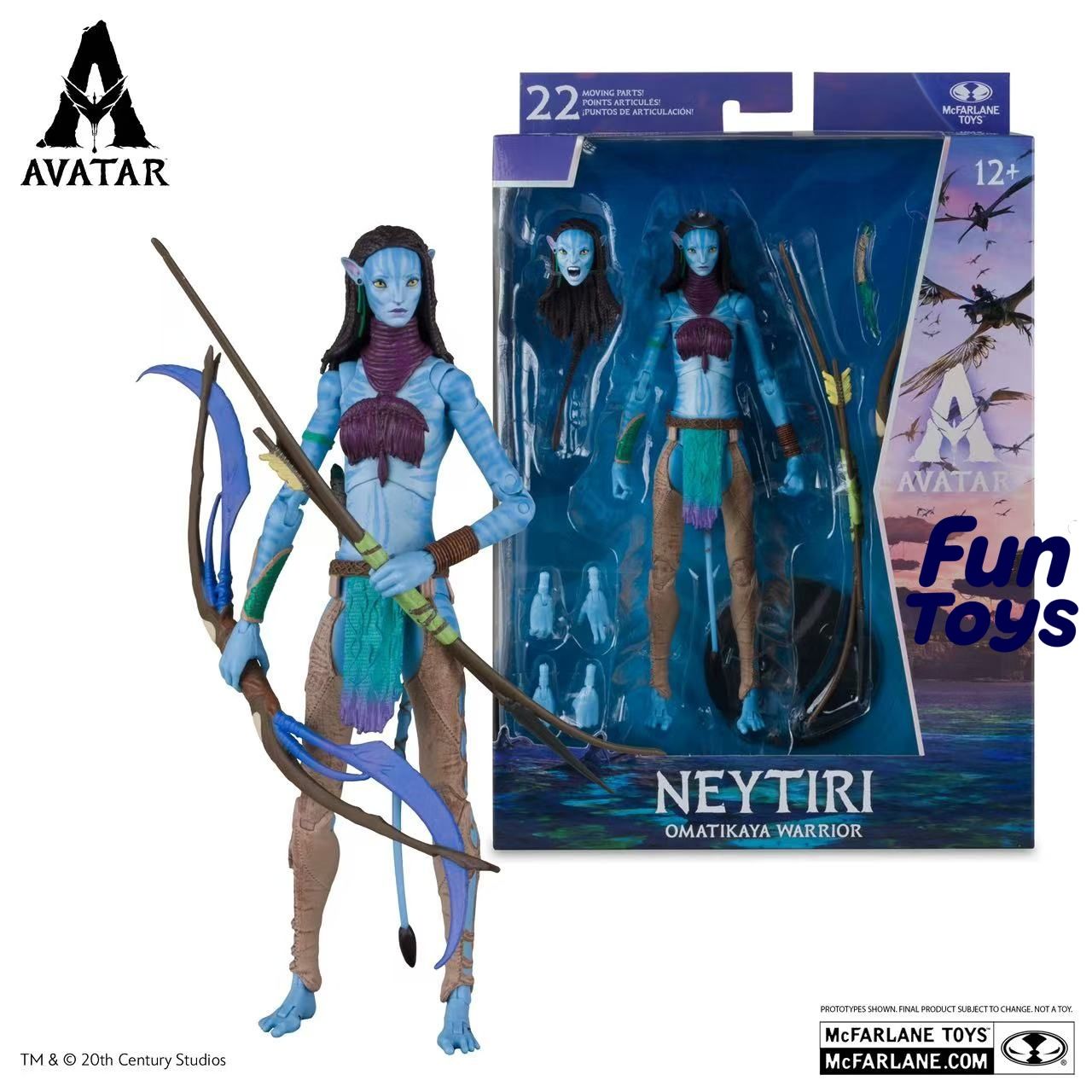 фигурки McFarlane Toys - X Avatar 3: Netili Combat Form, Movable Model ...