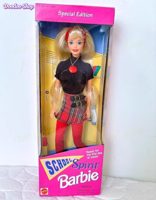 1995 School Spirit Barbie Doll Special Edition Mattel Коллекционное ...