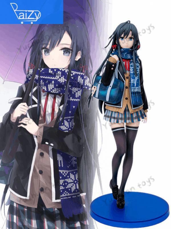 Аниме Фигурка Юкино Юкиношита (Yukino Yukinoshita) в школьной форме/Как ...