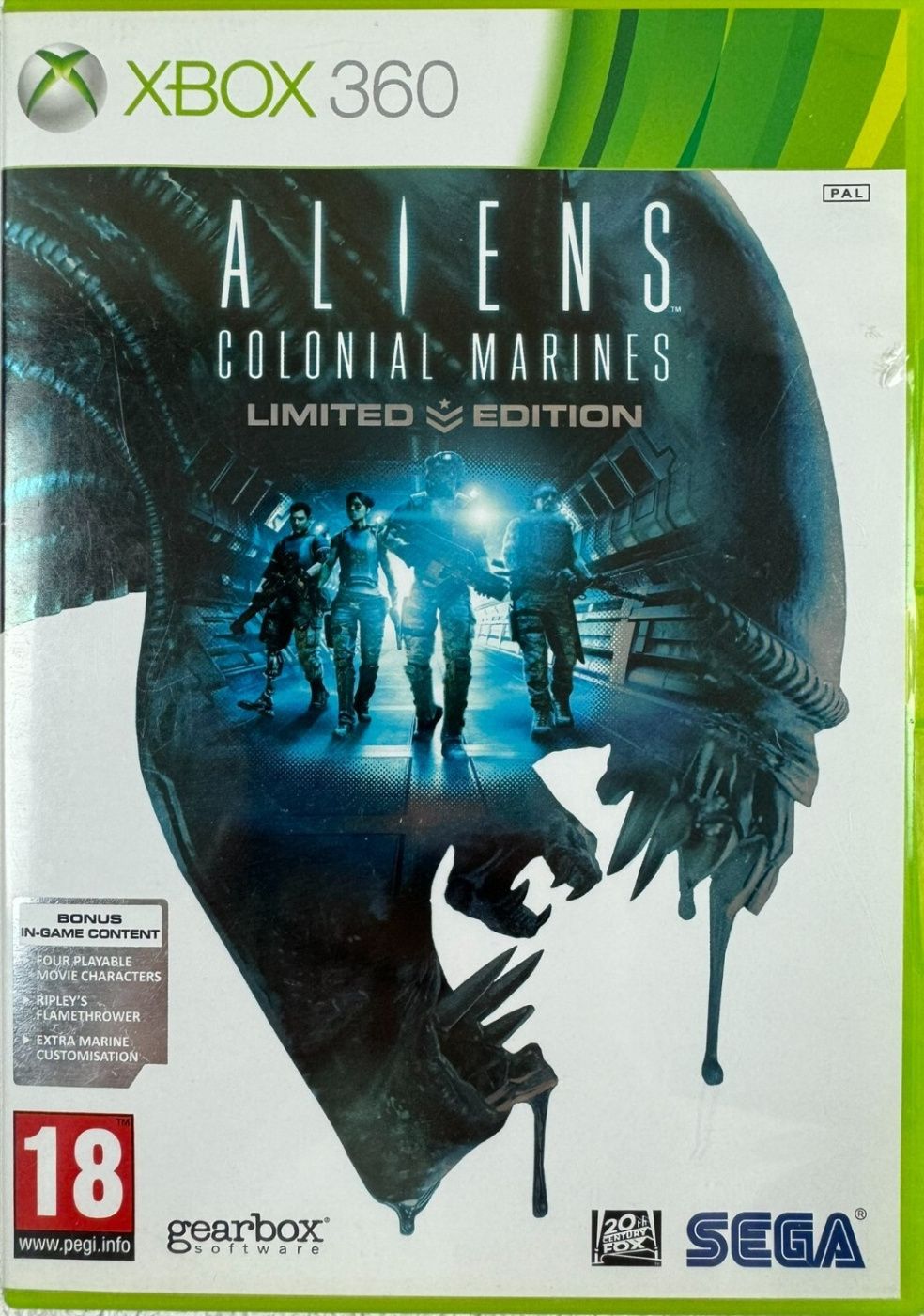 Игра Aliens: Colonial Marines Limited Edition для Xbox 360, английская ...