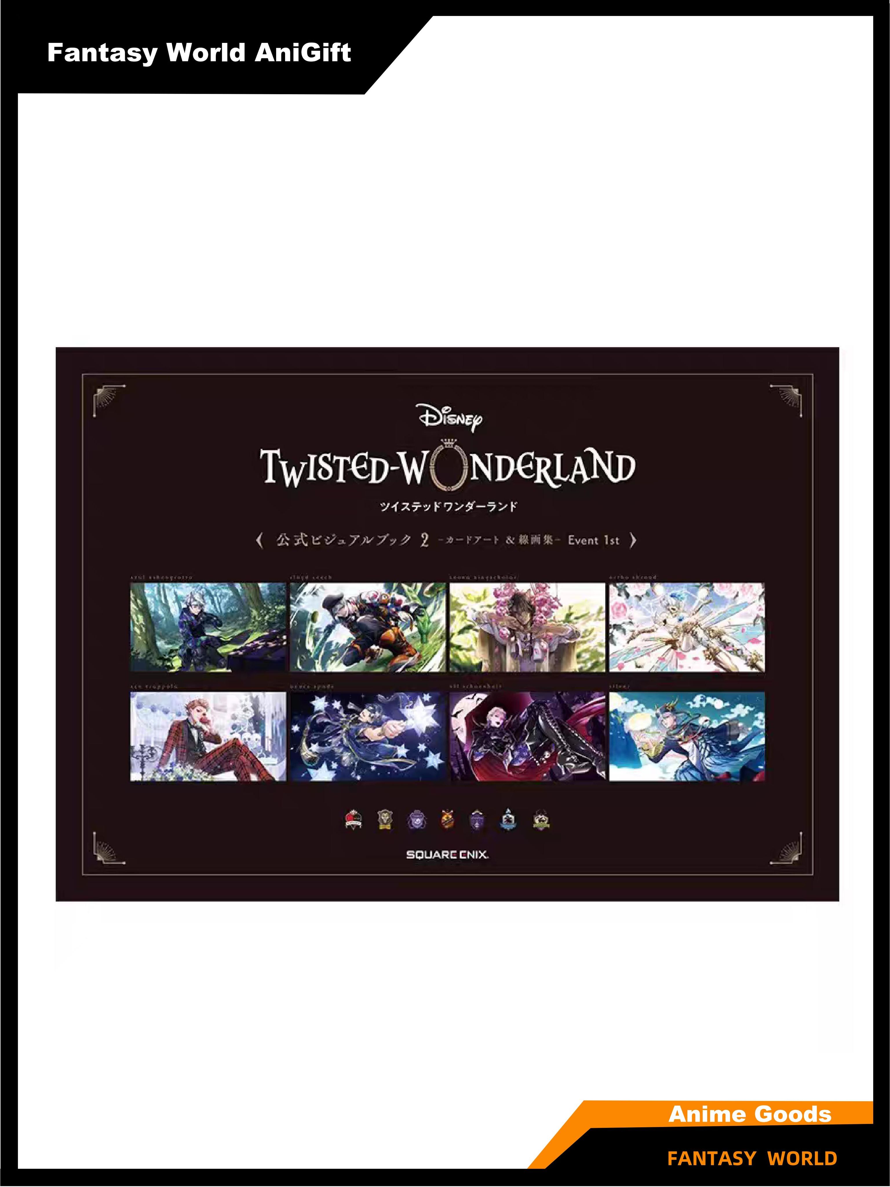 книга Disney's Twisted Wonderland Official Setting Collection 2 Event ...