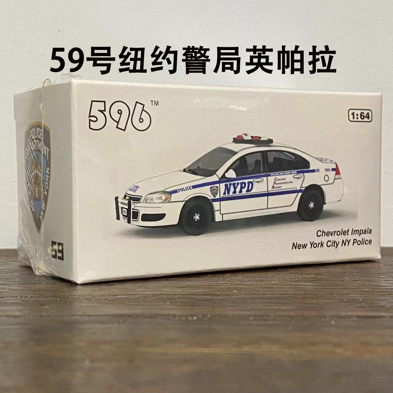 Машинка 596 MODEL 1:64 Inpara, New York Police Department Die-cast ...
