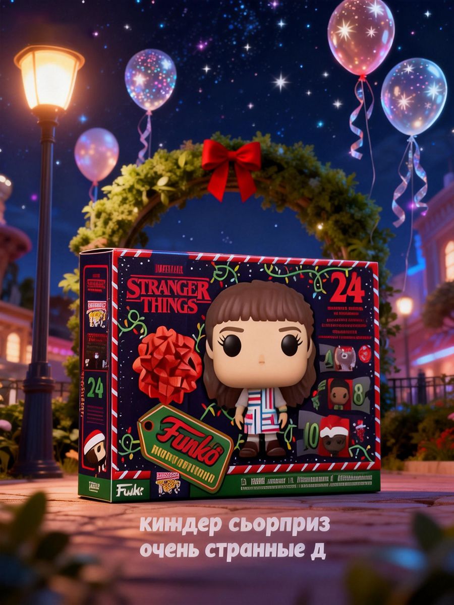 Stranger Things24 Days Of Surprise,адвент календарь очень странные дела ...