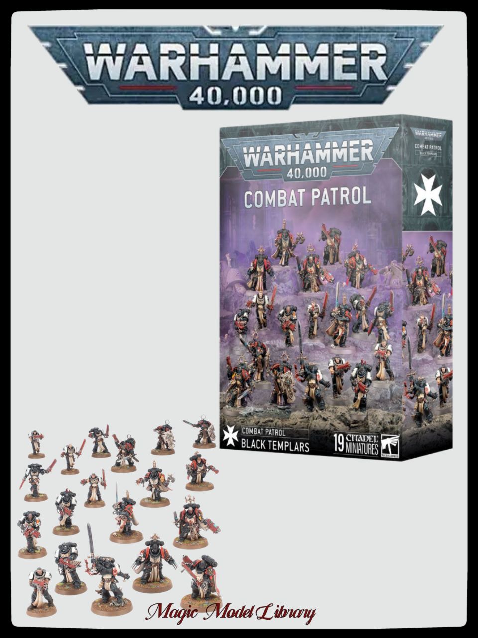 фигурки Warhammer 40k - Combat Patrol: Black Templars купить на OZON по ...