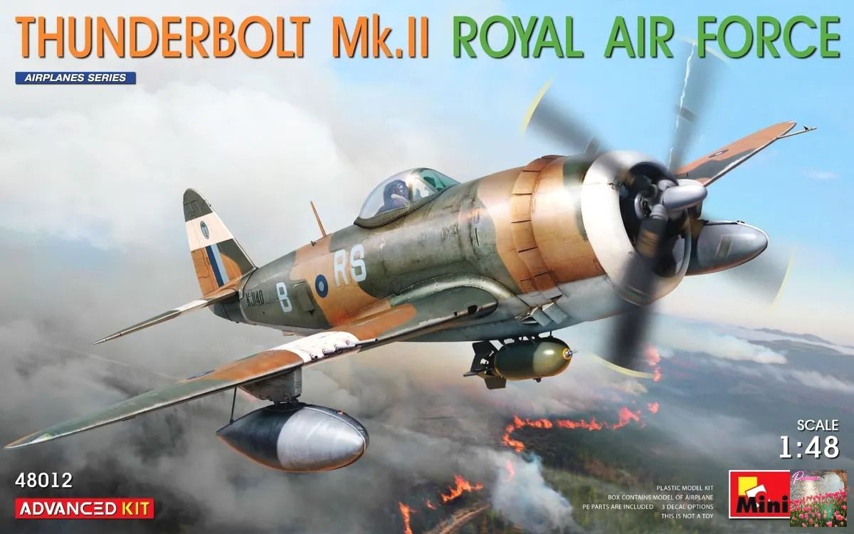 Miniart 48012 1/48 Самолёт Thunderbolt Mk.II Royal Air Force ...