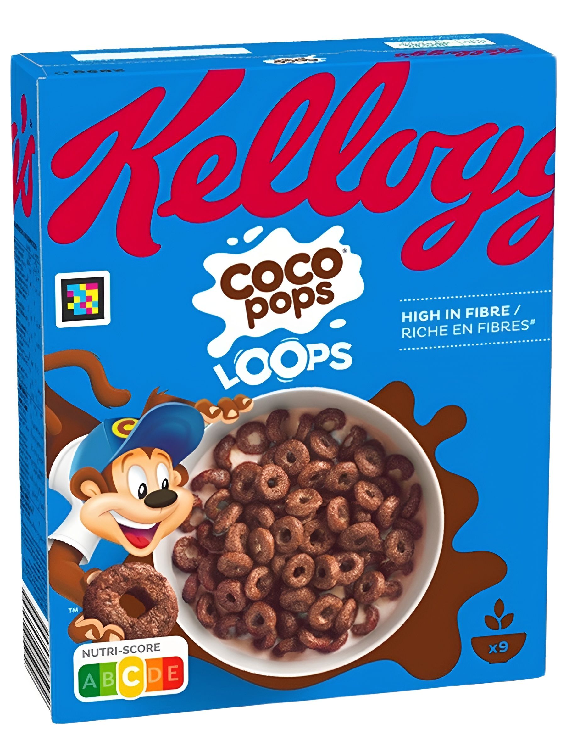 Kellogg's Coco Pops Loops шоколадные хлопья 285г Великобритания купить ...