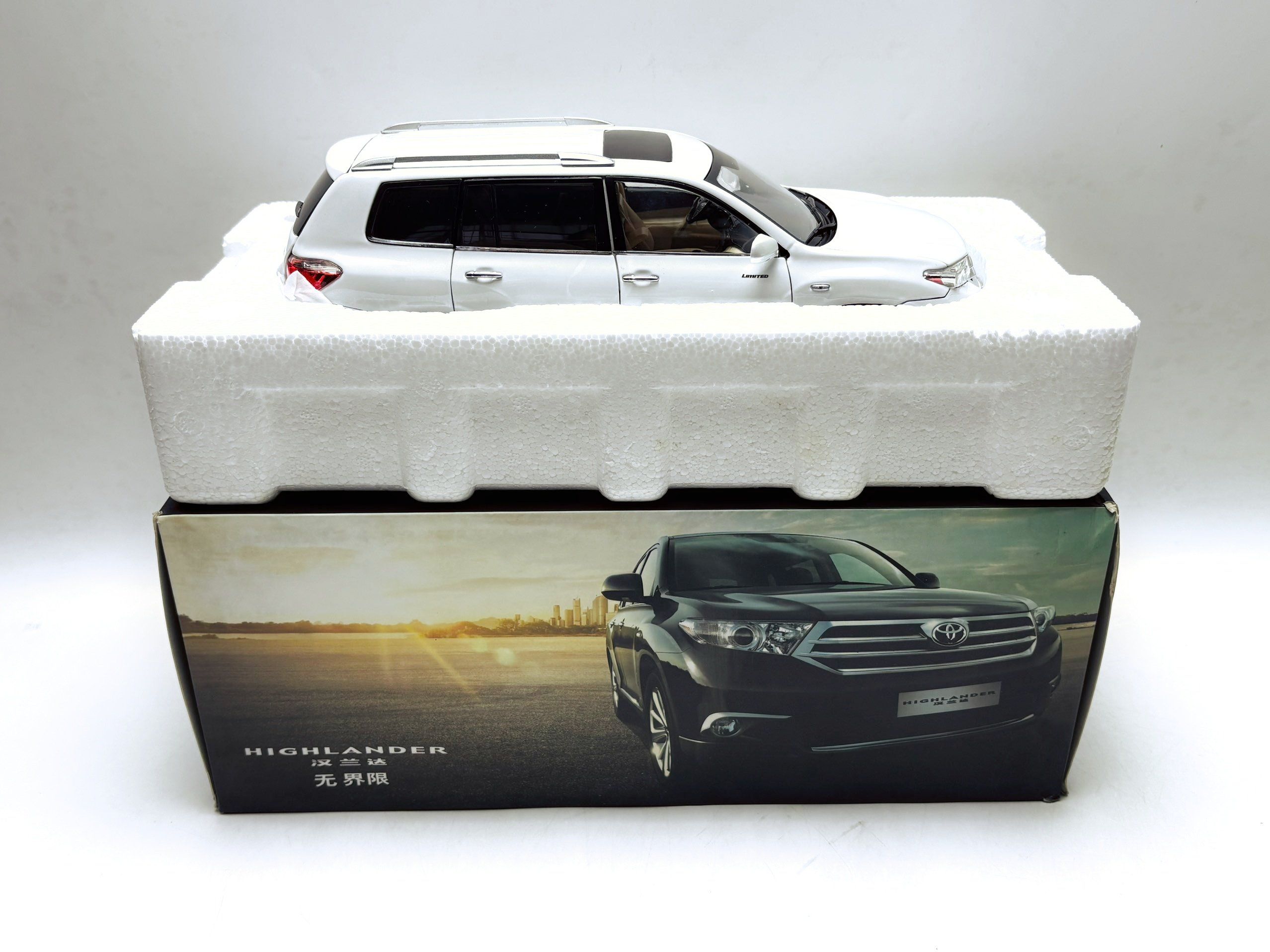 1/18 GAC Toyota Совершенно новый Highlander четвертого поколения 2021 ...