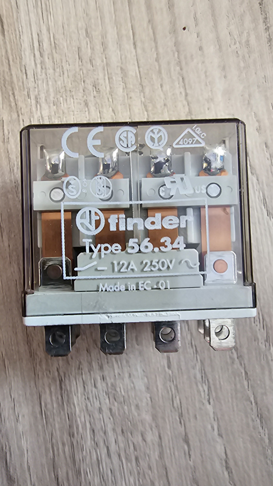 56.34.9.024.0000 563490240000 Миниатюрное силовое реле; 4 перекидных ...