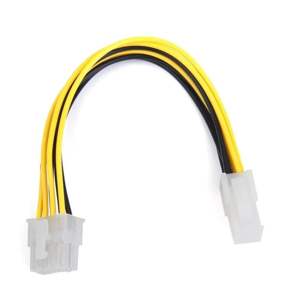 Кабель питания ATX БП 4-pin CPU (female) to 8-pin CPU (female ...