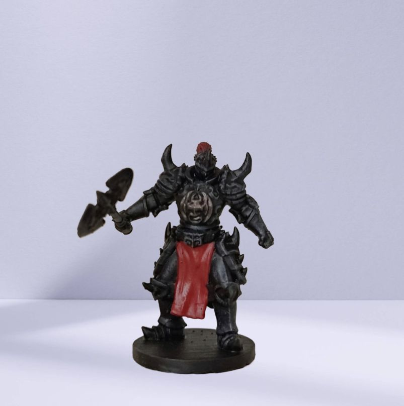 Миниатюра Castlevania Рыцарь с топором для настольных игр / dnd ...