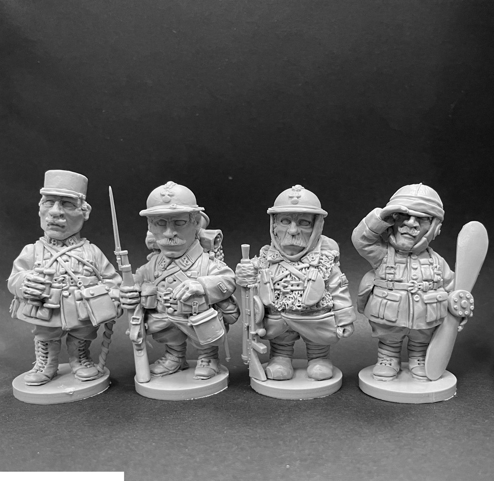 Военно-историческая миниатюра Chronos Miniatures CHM-50.11. WW1 ...