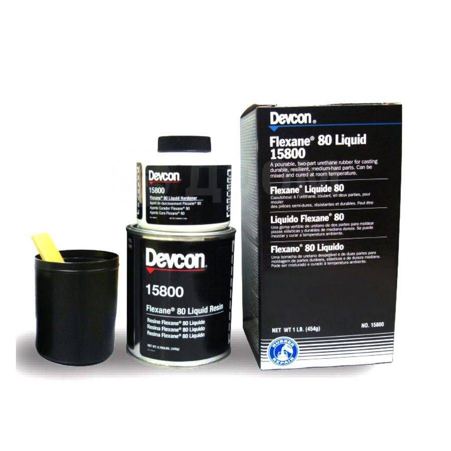 Devcon Flexane Liquid 80 (15800) Девкон - прочное резиновое соединение (500гр) - купить с ...