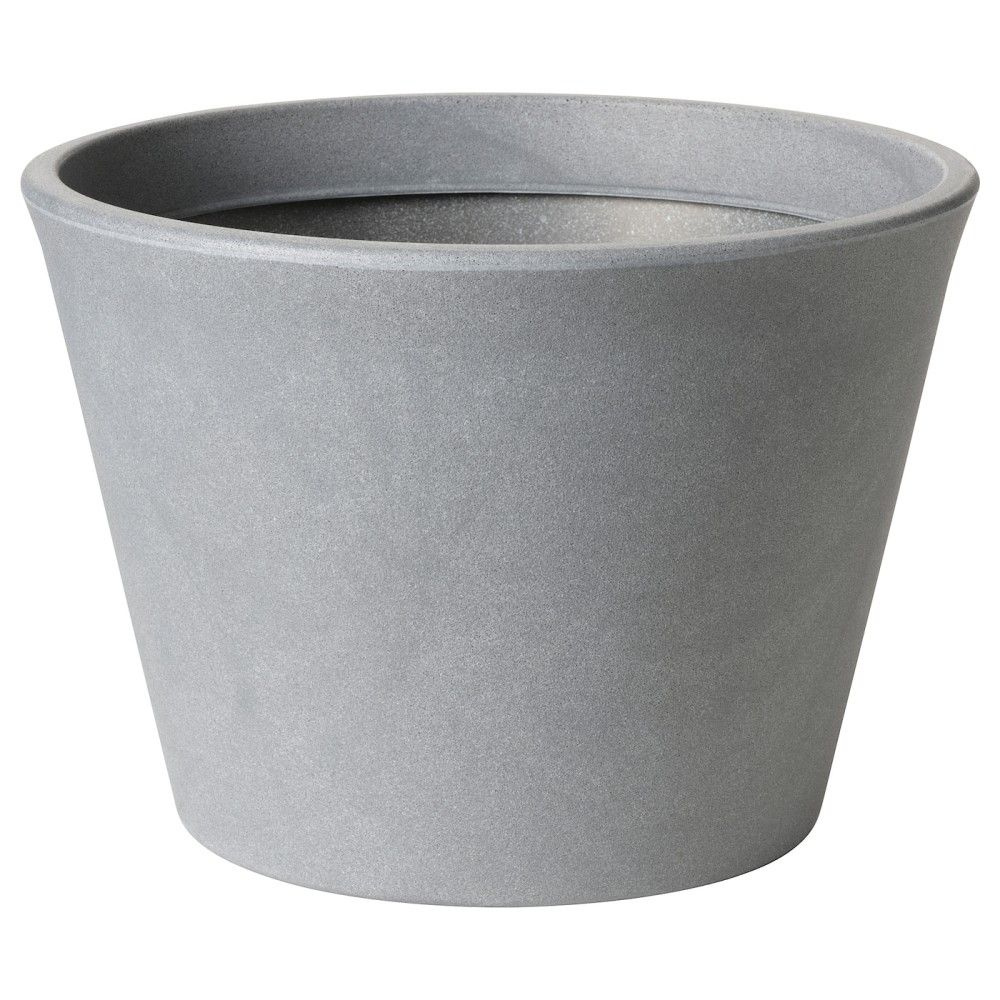 Кашпо, для дома, улицы серый 35 см IKEA ЦИТРУСКРЮДДА 305.050.46 ...