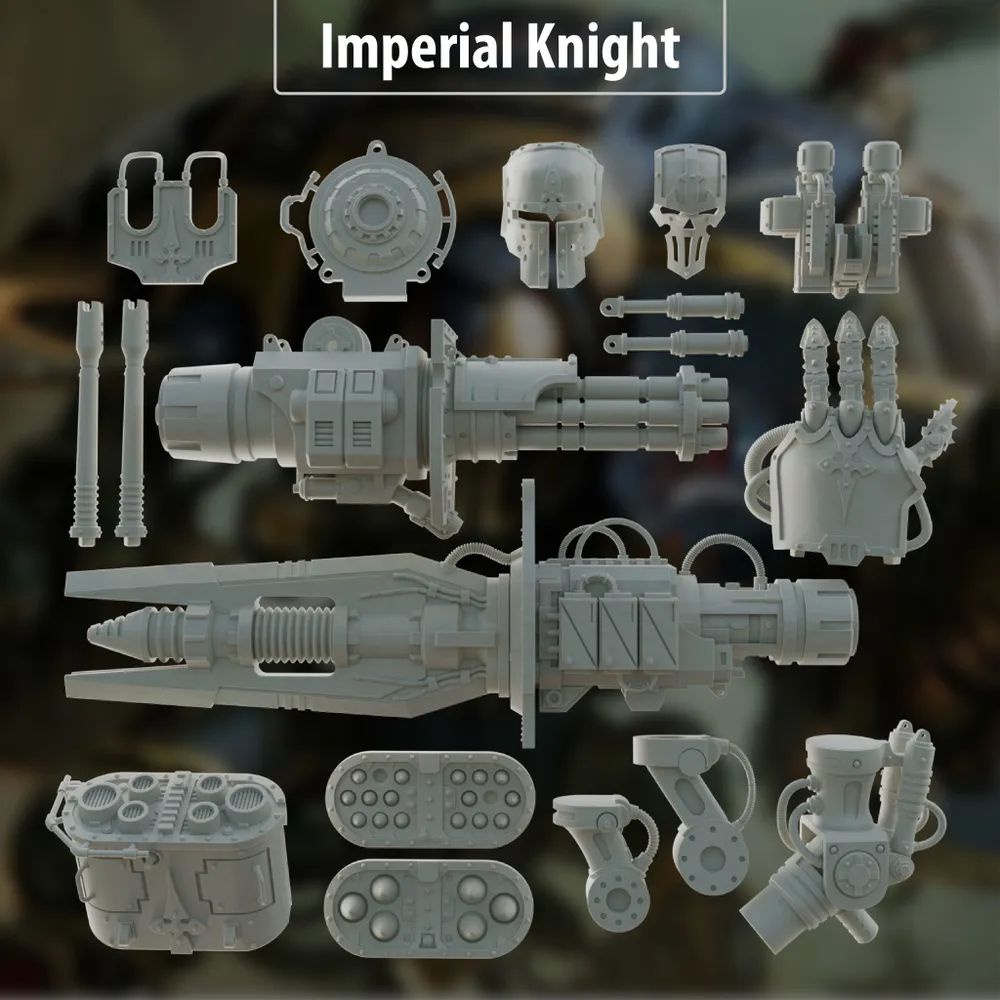 Warhammer 40000 Imperial Knight Upgrade Pack / Набор миниатюр для ...