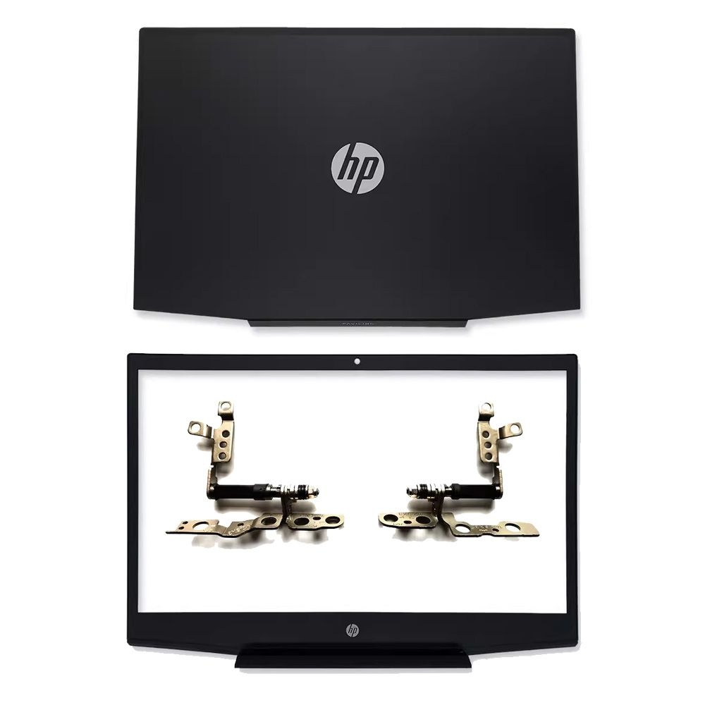 Крышка матрицы (верхний корпус)/Рамка матрицы/Петли для HP Pavilion ...