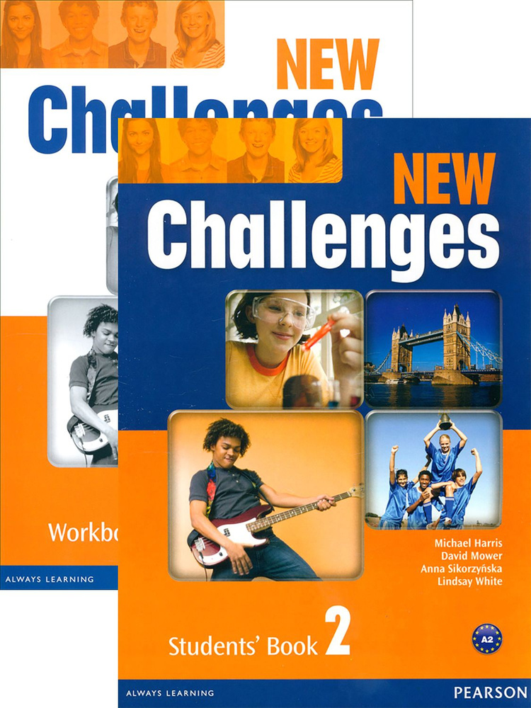 New Challenges. Level 2. Student's Book. Workbook +CD | White Lindsay, Harris Michael - купить с ...