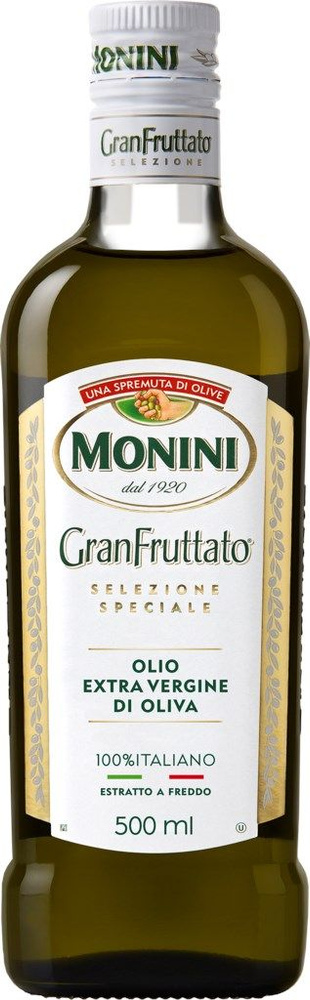 Масло оливковое Monini GranFruttato Extra Virgin 500 мл - купить с ...