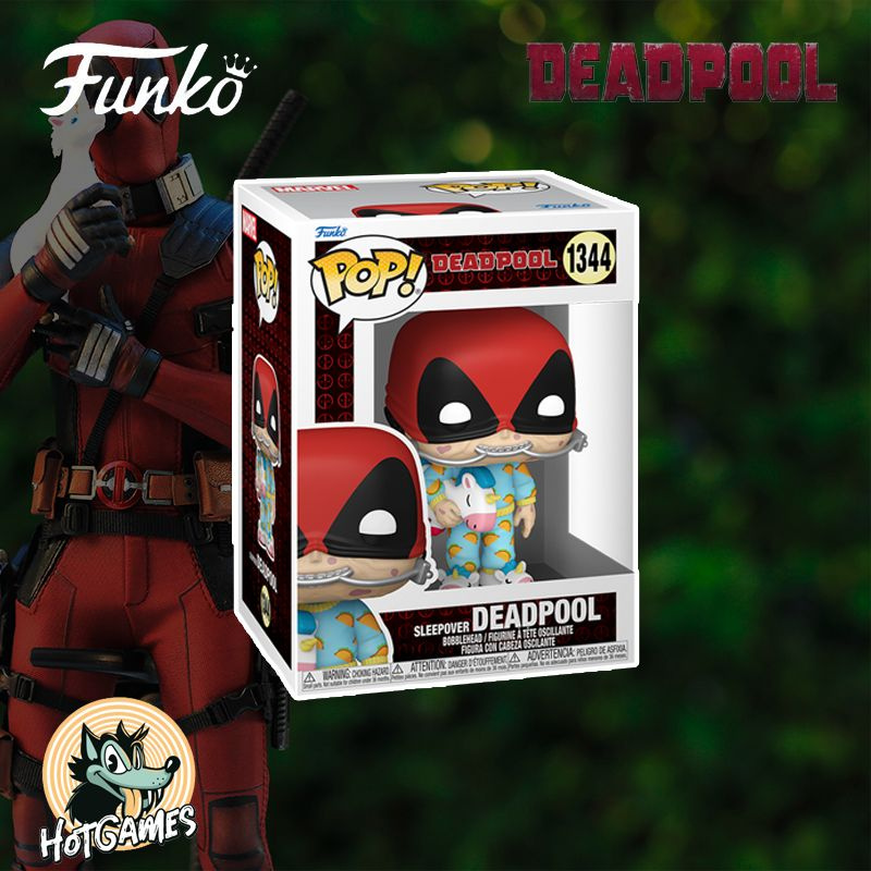 Фигурка Funko POP! Marvel Sleepover Deadpool (1344) 76079 - купить с ...