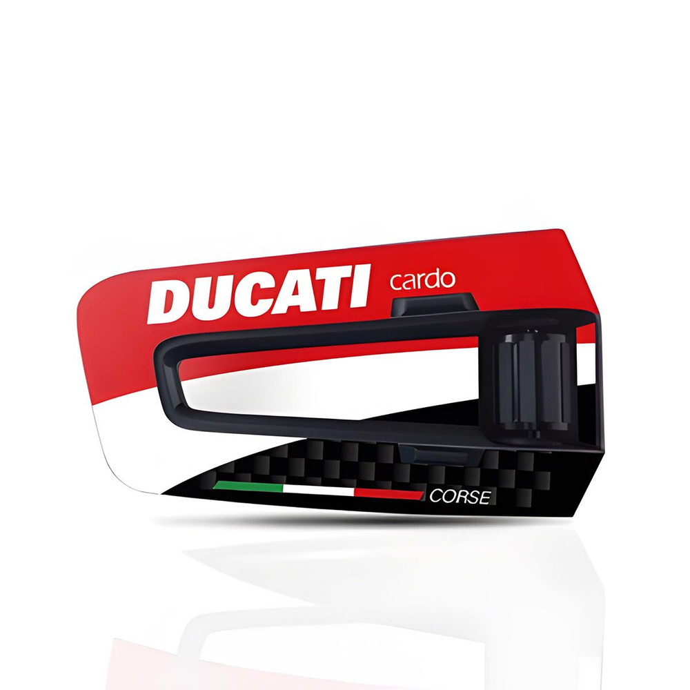 Наклейка для гарнитуры cardo Pactalck edge Ducati черная - купить с ...