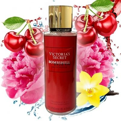 Парфюмированный спрей для тела Victoria's Secret Bombshell Intense Red ...